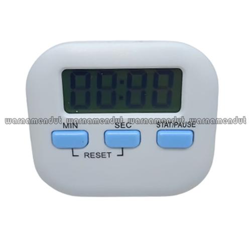 Jual Timer dapur digital timer masak plastik 6x6x2cm WMO JM113 TIM ...