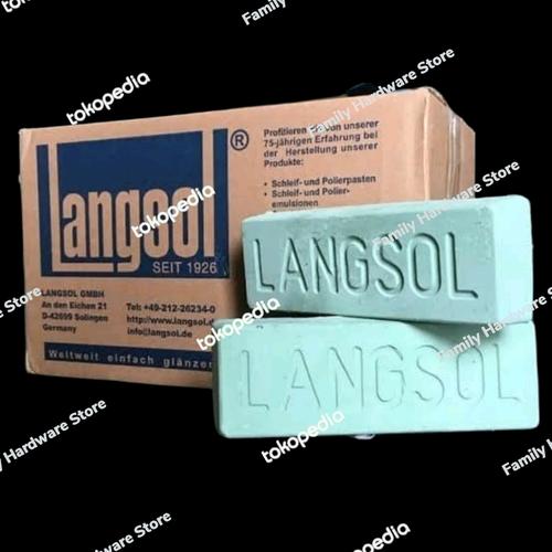 Jual Langsol batu ijo untuk pengkilap poles logam stainless langsol ...