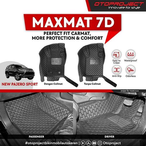 Jual KARPET MOBIL 7D MAXMAT FULL BAGASI WITH COIL MATE ALL NEW PAJERO - Jakarta Pusat ...