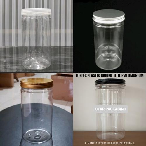Jual Toples 1000ML Toples 1000 ML Tutup Alumunium Toples 1 Liter Toples Jar - Kota Semarang ...