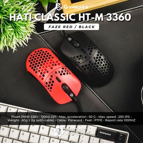 Jual Gwolves Hati HT-M Classic Edition Gaming Mouse - FAZE RED - Kota ...