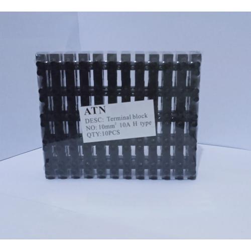 Jual Terminal Block Krustin 10mm 10A / sambungan kabel hitam terminal ...
