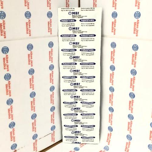 Jual Paracetamol 500mg MEF Isi 10 Tablet - Obat Pusing & Demam - Kota ...