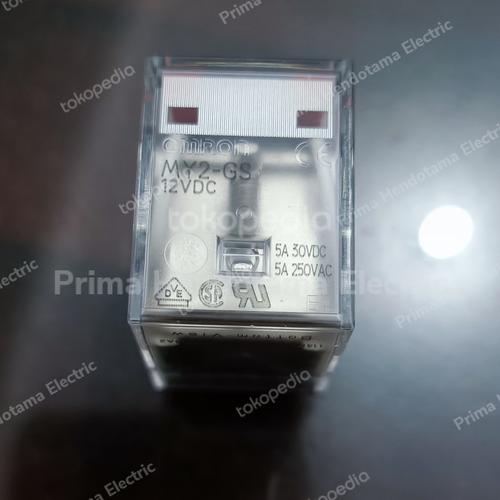 Jual Relay OMRON MY2 12VDC | Relay MY2 12V DC 8 Kaki OMRON - Kota Medan ...
