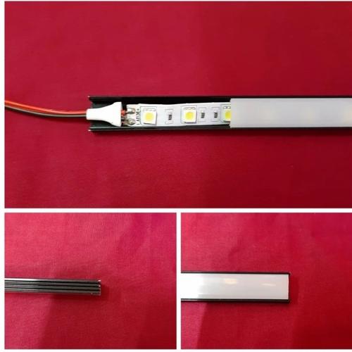 Jual Rumah Lampu/Housing Lampu Led Strip LC 026 - Silver - Putih ...