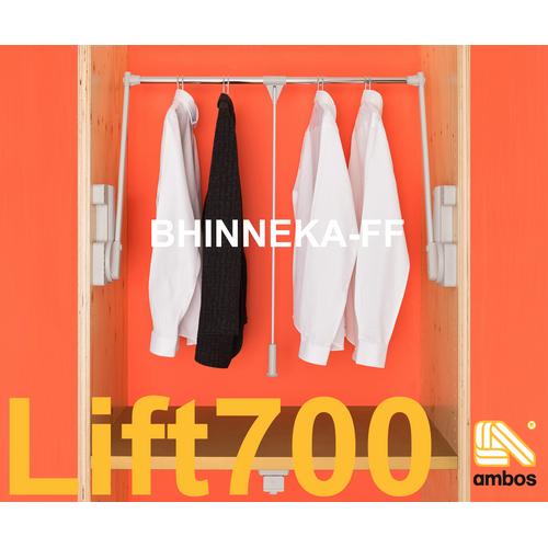 Jual AMBOS [MADE IN ITALY] Wardrobe Lift / Gantungan baju tarik LIFT700 ...