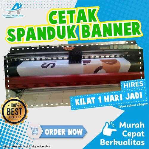 Jual Cetak Banner / Spanduk Outdoor Indoor + Jasa Desain - Kota ...