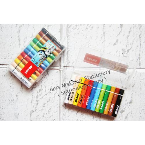 Jual Crayon Oil Pastel Joyko Round 12 warna OP-12CR - Jakarta Barat ...