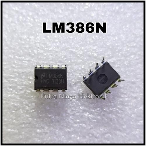 Jual ic LM386 Dip 8 Pin LM386N LM386N-1 Power Audio Amplifier - Kota Bandung - Putra Niaga ...