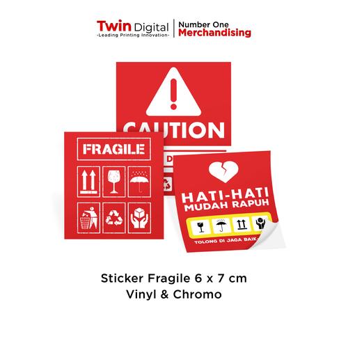 Jual Stiker Fragile Label Pengiriman Warning Hati-Hati - Sticker ...