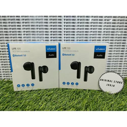 Jual Vivan Life 100 Wireless Headset Bluetooth 5.0 Full Metal - Kab ...