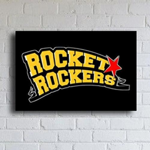 Jual Poster Dinding Rocket Rockers Art Logo - Kab. Bogor - Fide Arts ...