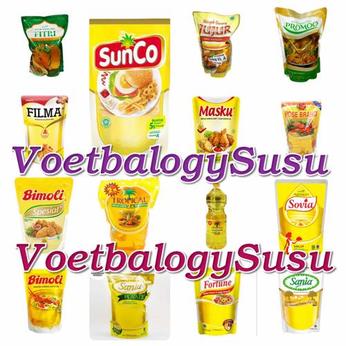 Jual Minyak Goreng 2 Liter 2Lt Sunco Bimoli Filma Sania Fortune ...