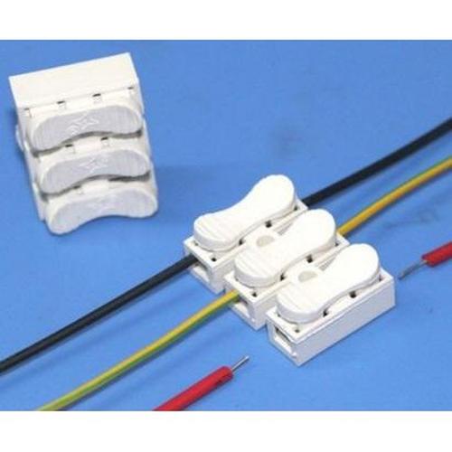 Jual Terminal Socket Sambungan Kabel Listrik - Quick Connect 3 Wire ...