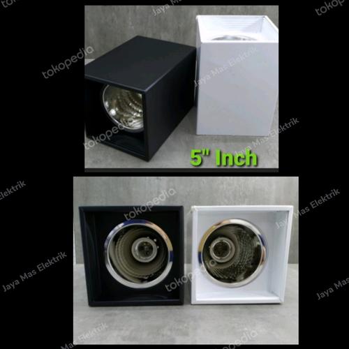 Jual Lampu Downlight Outbow 5in 5inch Kotak/Square Kap Housing OB ...