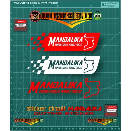 Jual Sticker circuit mandalika, cutting sticker - Model A - Kota ...