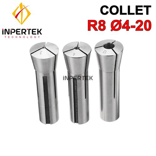 Promo Collet R 8 Arbor Spring R8 Milling Colet Adapter Penjepit Endmill ...