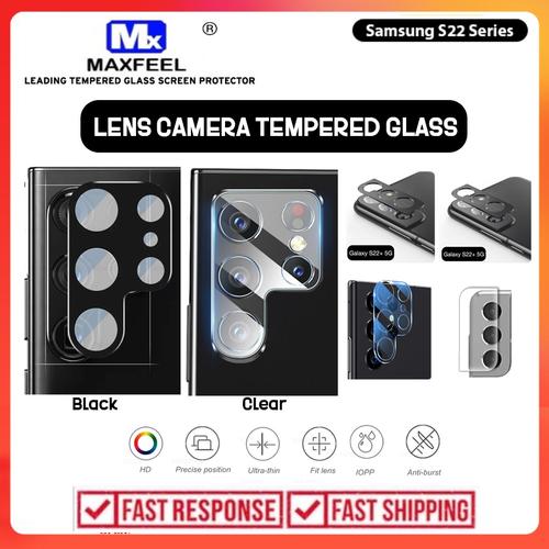 Promo Lens Camera Samsung Galaxy S22 Ultra Plus MAXXFEEL Tempered Lens ...