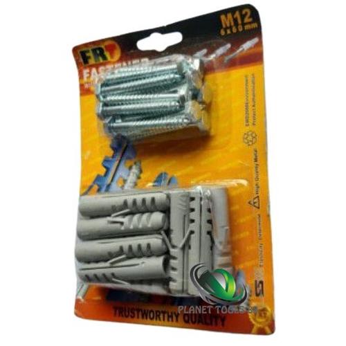 Jual Fisher + Skrup FRT S12 Sekrup Viser Piser Fiser Nylon S-12 M12 M ...