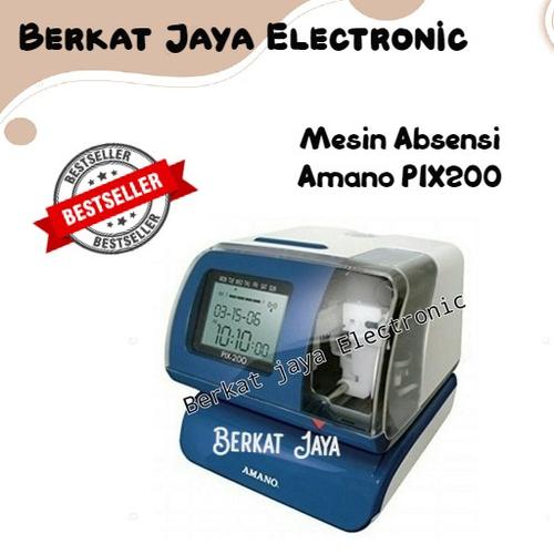Jual Amano PIX-200 Time Clock - Jakarta Barat - Berkat Jaya Electronics ...