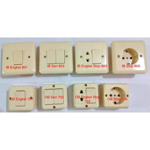 Jual IB OB Saklar Engkel Seri Engkel Stop Socket Stop Kontak Inbow ...
