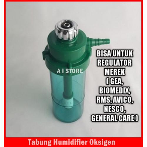 Jual Botol Humidifier Regulator Oksigen/Tabung Humidifier Regulator ...