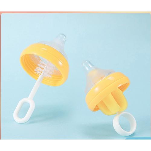 Jual Sikat Nipple Sponge Nipple Dot Bayi Busa Cuci Botol Gagang Bulat ...