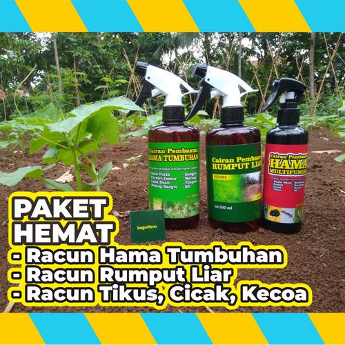 Jual (PAKET HEMAT) Racun Rumput | Racun Hama Tumbuhan | Racun Semut ...