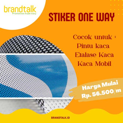 Jual Cetak Stiker Banner Bahan One Way Vision Print Hiress Untuk ...