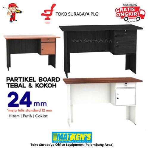 Jual Meja Kantor Meja Komputer Meja Kerja Matkens MT 120 Kaki Lebar ...