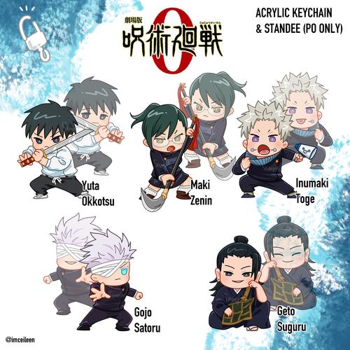 Jual Jujutsu kaisen JJK 0 Keychain / Standee - Inumaki, Standee - Kota ...