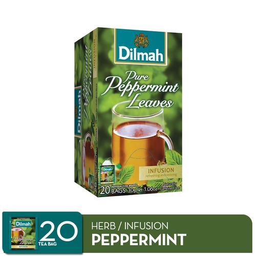 Jual Dilmah Infusion Tea Pure Peppermint - Teh Celup - Envelope 20s ...