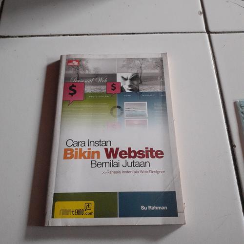 Jual Buku Cara Instan Bikin Website Bernilai Jutaan - Kota Tangerang ...