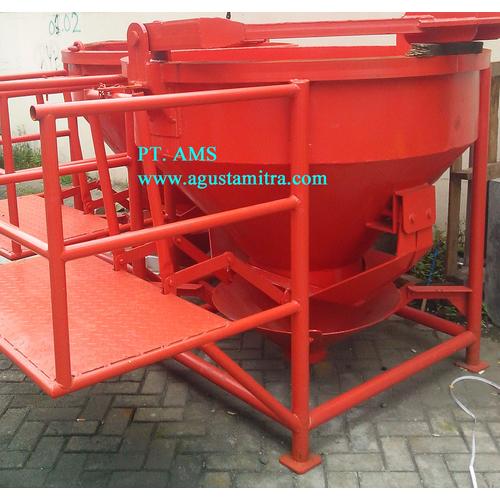 Jual Bucket Cor Kapasitas 800 L ( 0,8 m3 ) - 1000 L ( 1 m3 ) - Kota ...
