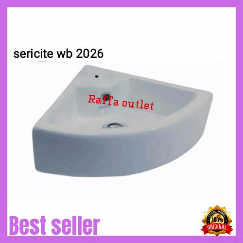 Jual wastafel sudut sericite wb 2026 - body only - Kota Depok - Raffa outlet | Tokopedia