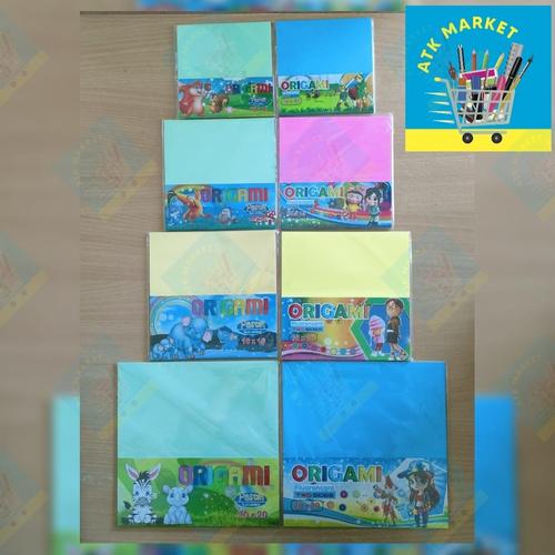 Jual Kertas Origami / Kertas Lipat 2 sisi 4 ukuran dan warna - 12x12 ...