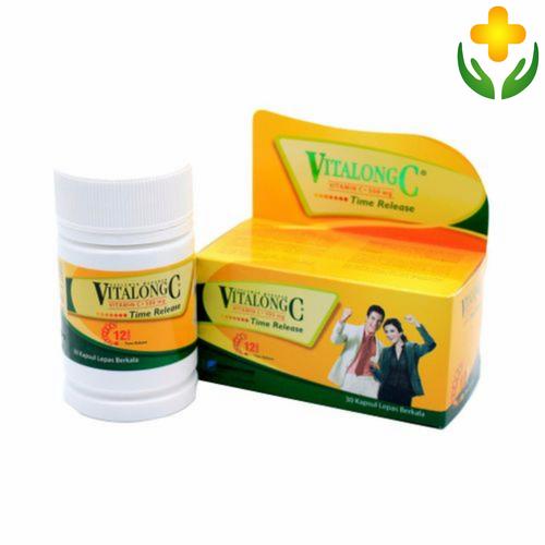 Jual Vitalong C Botol Isi 30 Kapsul Vitamin Kekebalan Tubuh - Kab ...
