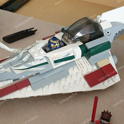 Jual Lego Jedi Starfighter Star Wars 7868 Mace Windu Mandalorian Boba ...