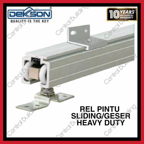 Jual REL PINTU SLEDING/GESER DEKSON 2M (200)HEAVY DUTY COMPLETE RODA ...