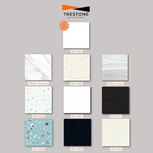 Promo TABLE TOP SOLID SURFACE TRESTONE WHITE LINE - 9 Cicil 0% 3x ...