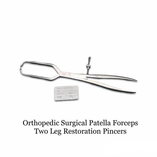 Jual Orthopedic Surgical Patella Forceps Two Leg Restoration (AM-518 ...