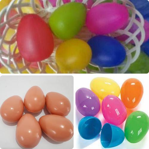 Jual TELUR TELOR PLASTIK MAINAN PASKAH WARNA WARNI - Reguler Natural ...