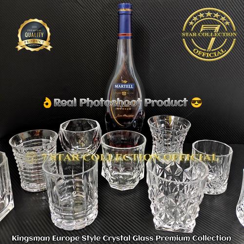 Jual Kingsman Europe Style Crystal Glass Premium Collection Gelas ...