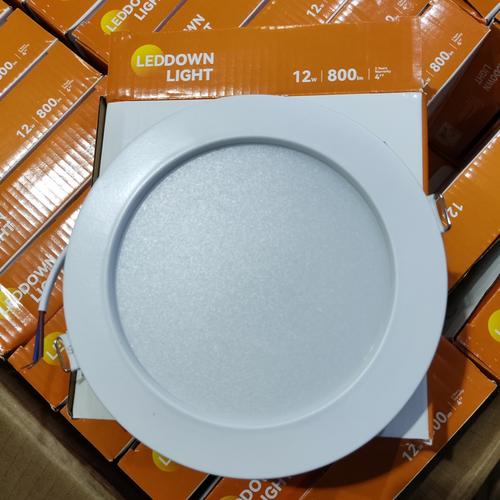 Jual Lampu LED Downlight Slim 12W Putih 6500K 12 Watt No Flicker Driverless - Jakarta Pusat ...