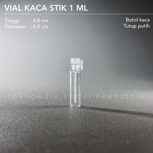 Jual Vial 1ml Botol Tester Sample Parfum Kaca model Stik Panjang ...