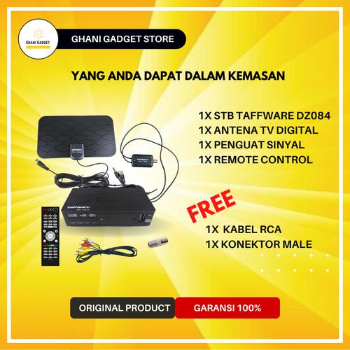 Promo Bundling Setup Box + Antena + Booster Penguat Sinyal Tv Digital ...