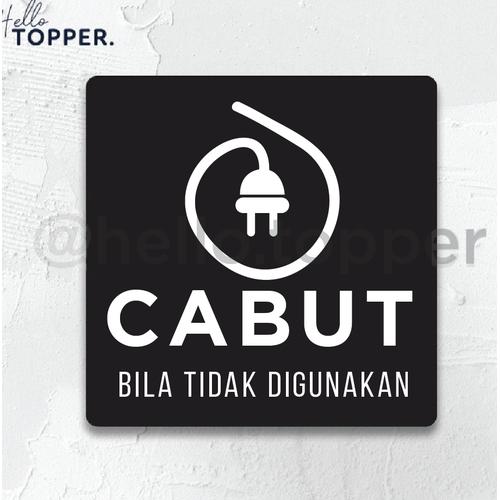 Jual Sign Akrilik Cabut Listrik Print | Sign Board Akrilik | Sign UV ...