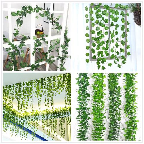 Jual Daun Rambat Ivy Tanaman Artificial Plastik Hiasan Rumah Pesta Cafe ...