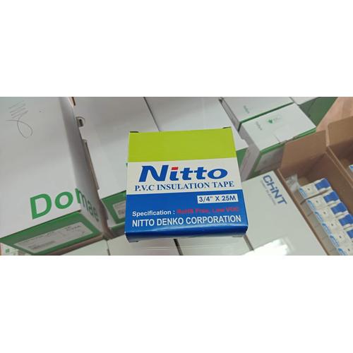 Jual Isolasi Listrik Nitto Hitam/Biru/Merah/Kuning - Hitam - Kota ...