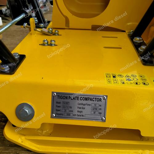 Jual Alat Pemadat Tanah/Stemper Kodok Tangki air Tigon TGC 80 T Tanpa ...